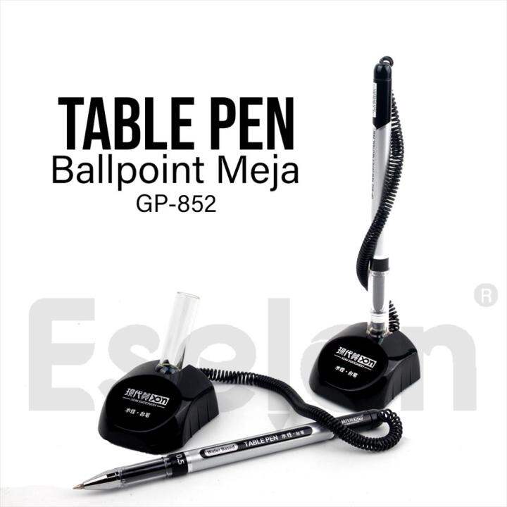 1pc Pulpen Meja / Desk Pen / Pulpen Meja Tempel Spiral | Lazada Indonesia