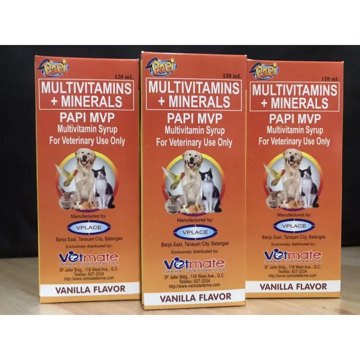 PAPI MVP (MULTIVITAMINS MINERALS) 120ml | Lazada PH