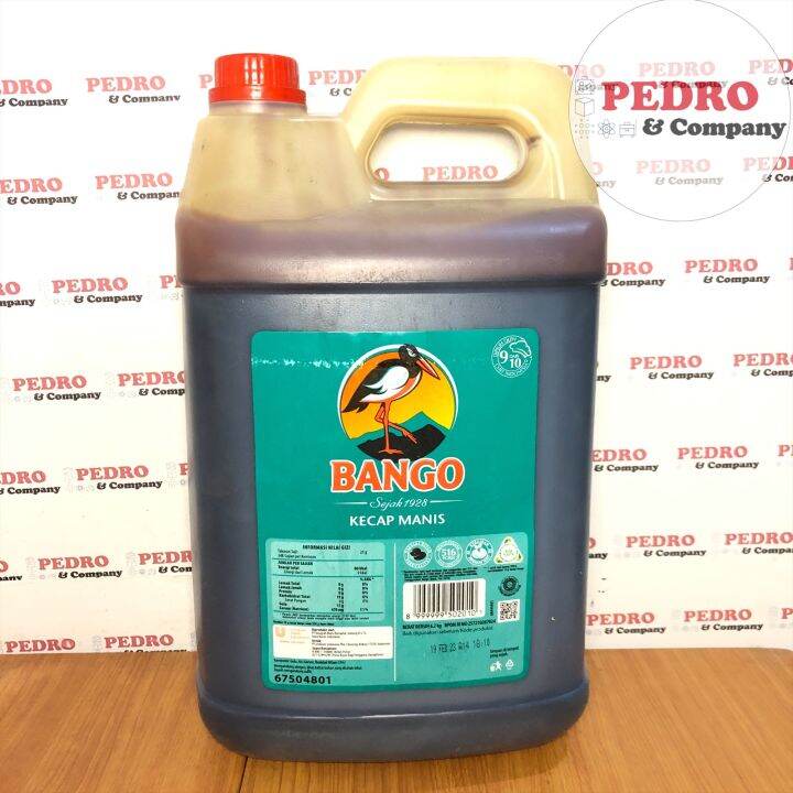 Bango kecap manis 6.2kg - jerigen | Lazada Indonesia