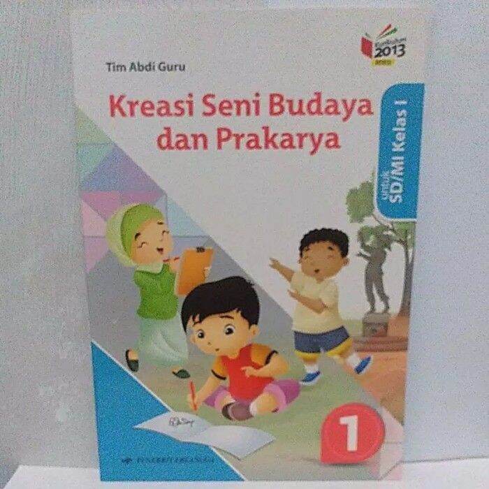 Buku Kreasi Seni Budaya dan Prakarya SD/MI Kelas I Erlangga | Lazada ...