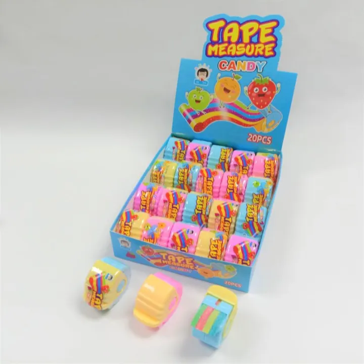 *Ready Stock* Halal Hepin 20PCS Candy Tape Measure Candy Apple / Orange ...