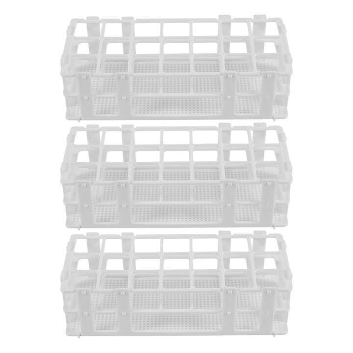9 Packs Plastic Test Tube Rack, 21 Holes Lab Test Tube Rack Holder for ...