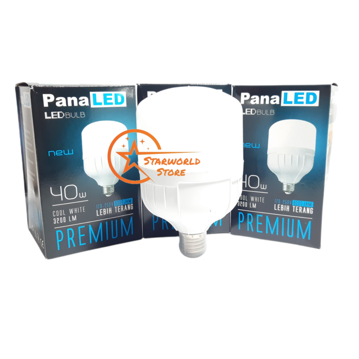PAKET 3 Pcs PANALED Premium Lampu Bohlam LED Capsule 40 Watt | Lazada Indonesia