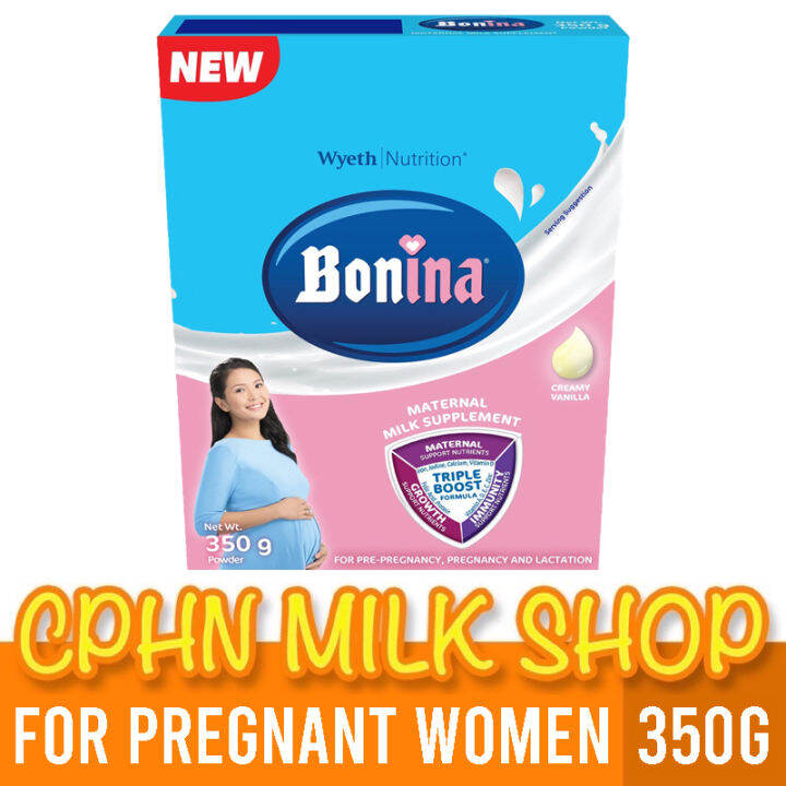 Wyeth BONINA Maternal Milk Vanilla 350g | Lazada PH