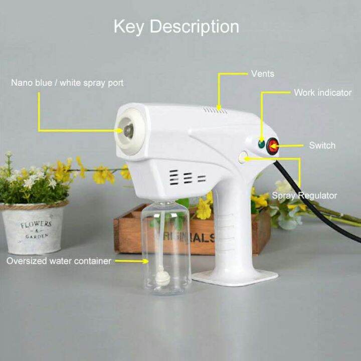 Disinfection Machine Gun Anion Blu-ray Nano Sprayer Sprayer Barber Shop ...