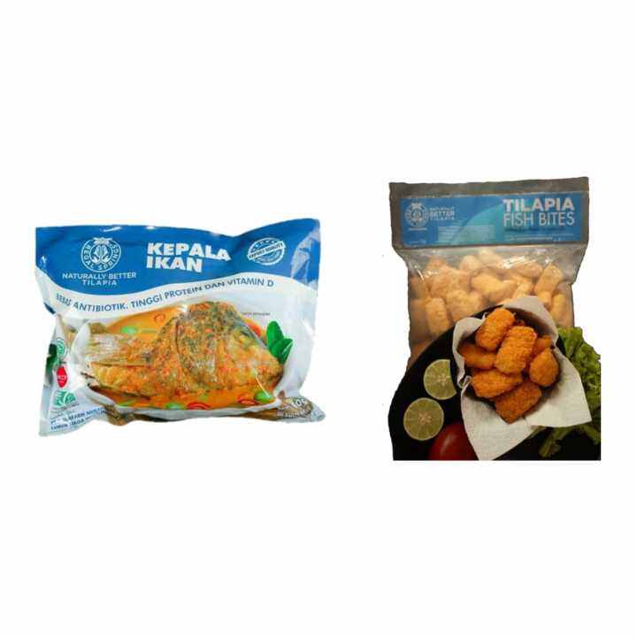 Regal Springs Tilapia Kepala ikan 650gr + Regal Springs Tilapia Fish ...