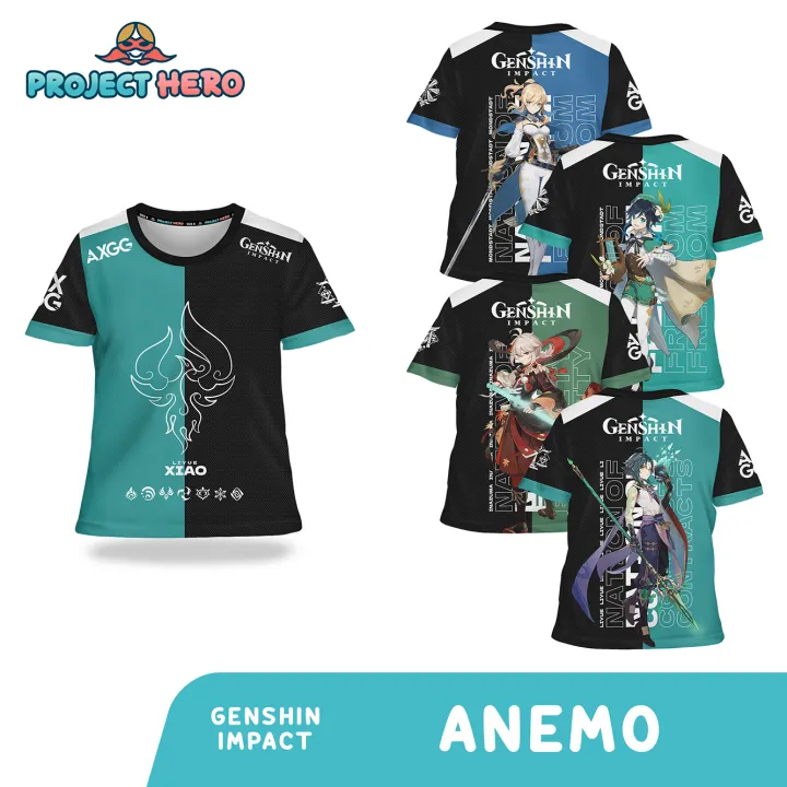 Project Hero Kids Clothing - Gaming Collection " Genshin Impact " Anemo ...