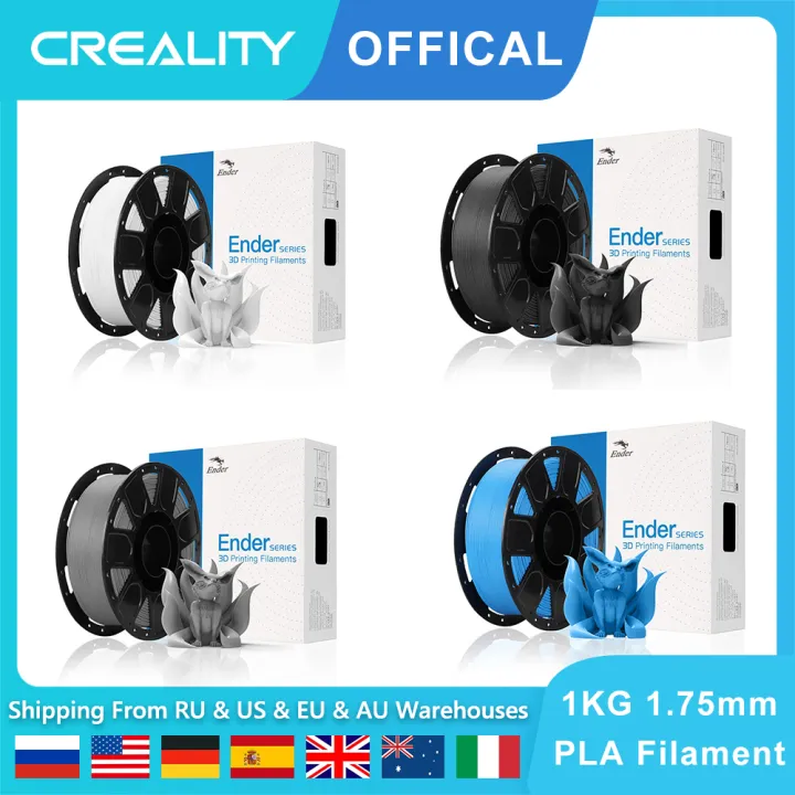 Creality 1KG 1.75mm PLA Filament No-Tangling Strong Bonding and ...