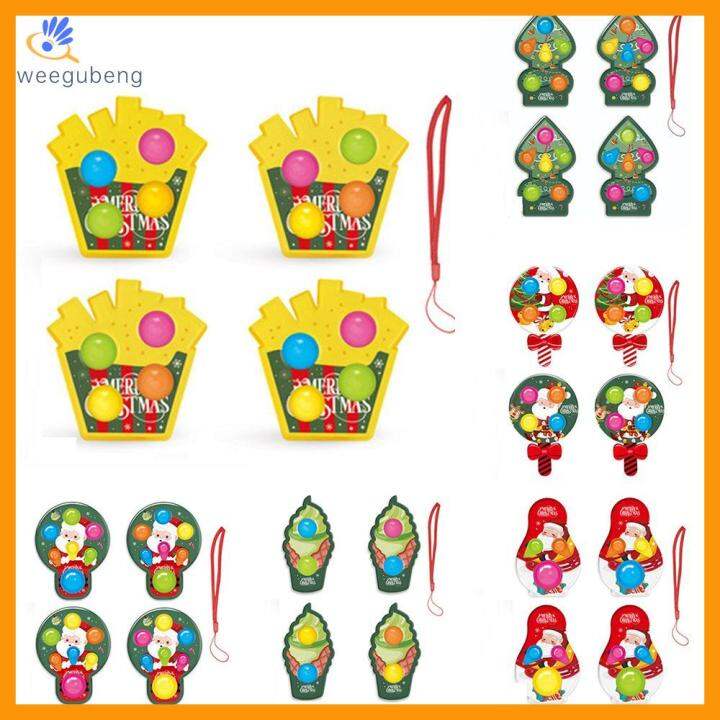 WEEGUBENG Fingertip Interactive Flip Pop It Push Bubbles Popit Fidget ...