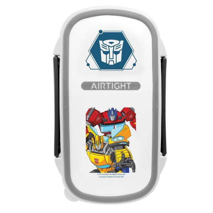 Transformers Lunch Box Airtight with Spoon (BPA-Free) | Lazada