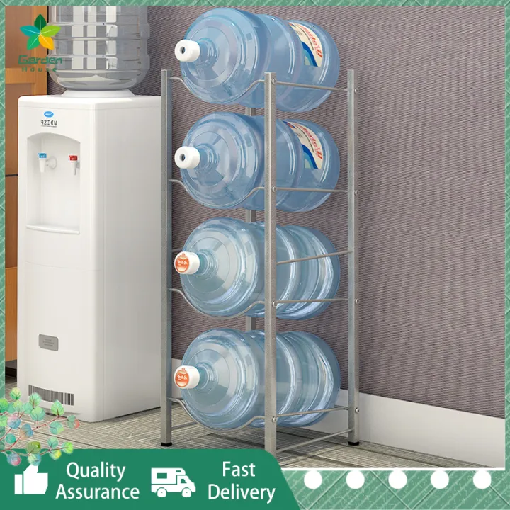 Singaye Water Dispenser Rack Carbon Steel Gallon Water Bucket Shelves ...