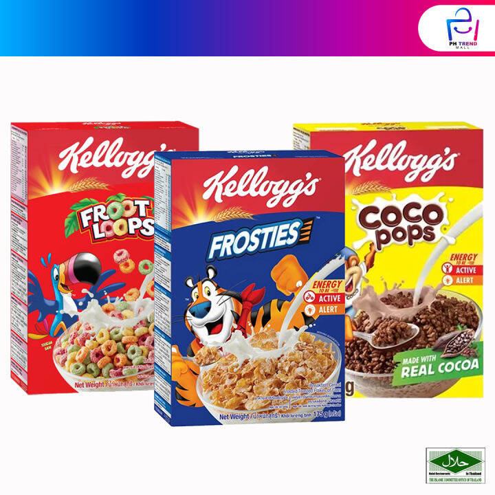Kellogg's Coco Pops / Frosties / Froot Loops (150g-190g) | Lazada