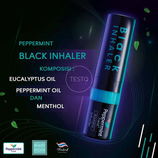 Pepermint Field Black Inhaler Thailand 2cc 2in1 Inhaler | Lazada Indonesia