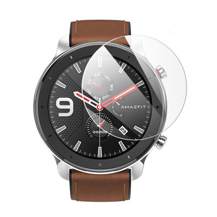ฟิล์มกระจกนิรภัย กันรอยหน้าปัด สําหรับ Xiaomi Amazfit GTR 47 มม. 42 มม. ...