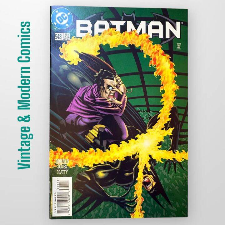 Batman 548 Published Nov 1997 by DC Comic Book Written by Doug Moench ...