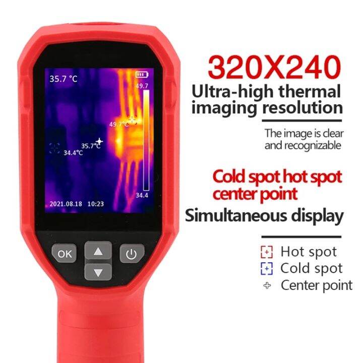UNI-T UTi120S 120x90 Infrared Thermal Imager -20℃~400℃ Handheld ...