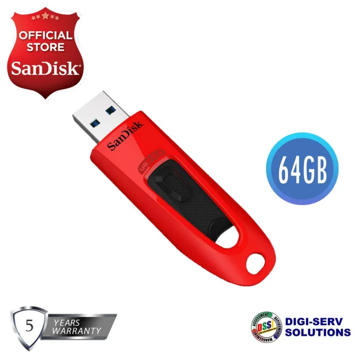 SanDisk Ultra 64GB Multi Region 3.0 USB Flash Drive SDCZ48-064G-U46R ...