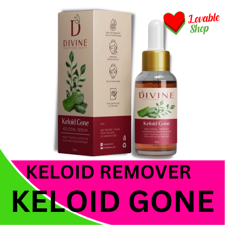"KELOID GONE " and "SCAR ELIMINATE", keloids scar remover for old scar ...