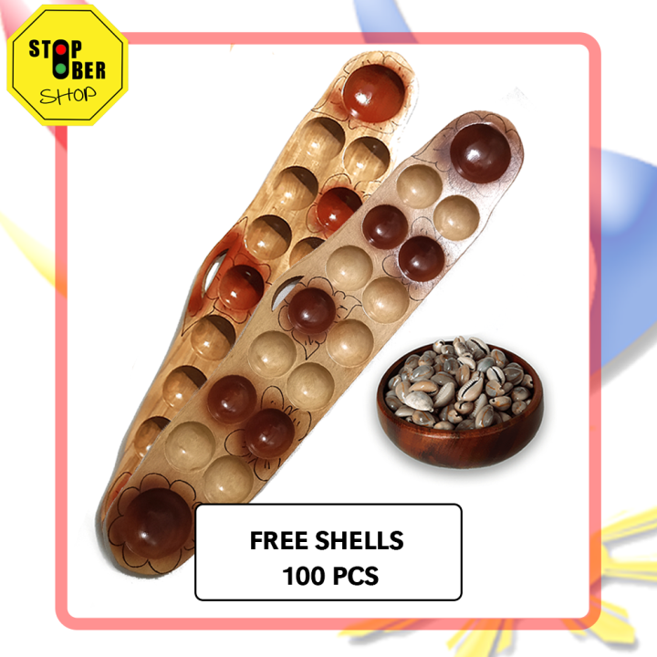 XL SUNGKA DEEP Holes Board game with FREE Shells Baguio City | Lazada PH