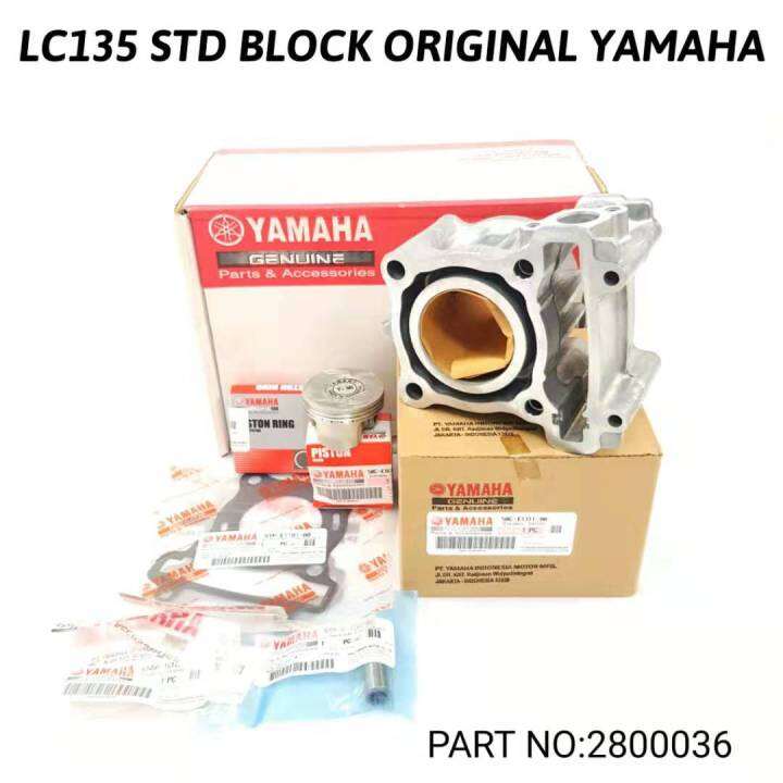 LC135 V1 V2 V3 V4 V5 V6 V7 YAMAHA & FZ150 FZ150I FZ150 NEW YAMAHA STANDARD BLOCK ORIGINAL HLY ...