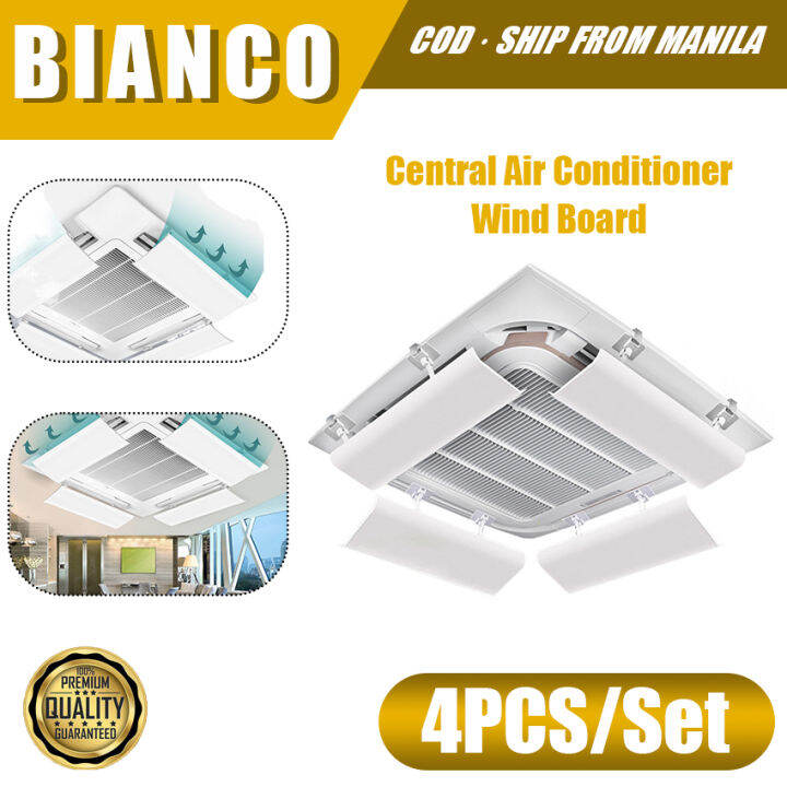 4PCS Central Air-Conditioning Windshield Ceiling AC Wind Deflector in ...