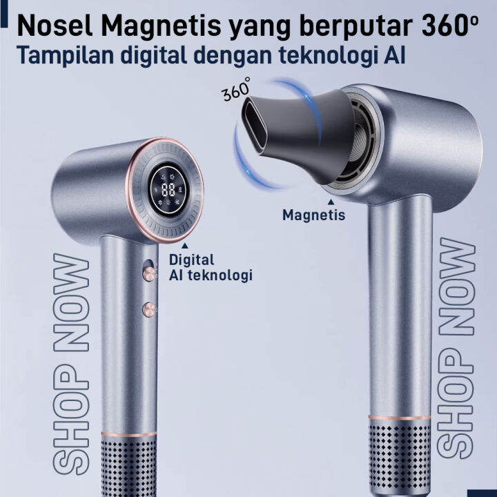 Hair Dryer Alat Pengering rambut 1600W Dengan Suhu Bisa Diatur - Hair ...
