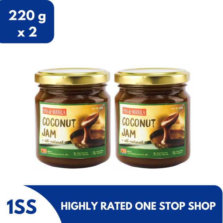 Pan De Manila Coco Jam Medium, 220g set of 2 | Lazada PH