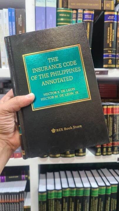 The Insurance Code of the Philippines Annotated - De Leon (2019 Edition ...