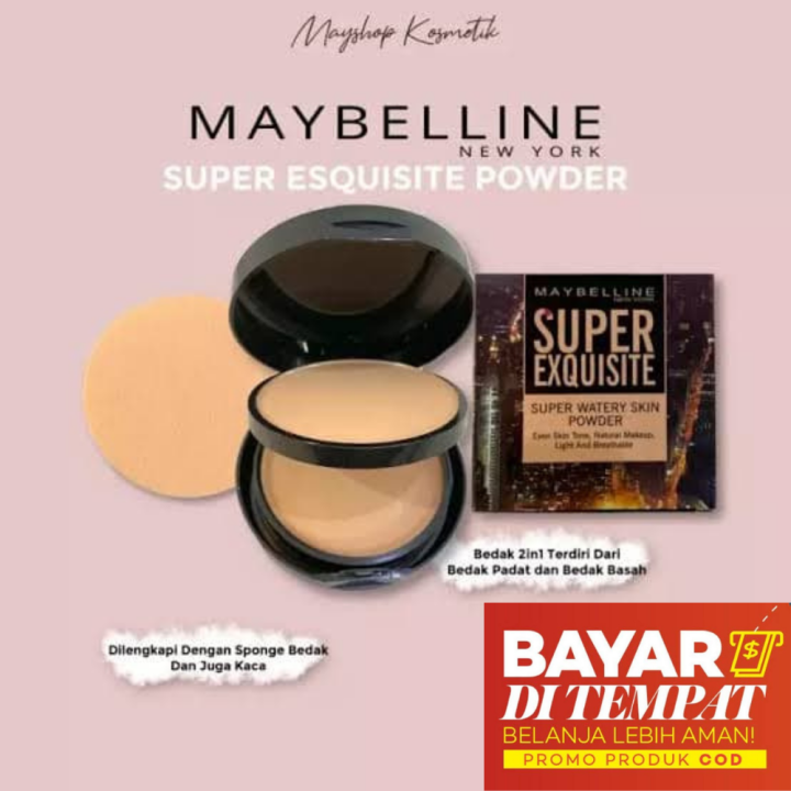 MYBELLINE 2IN1 BEDAK PADAT / BEDAK BASAH / FOUNDATION | Lazada Indonesia