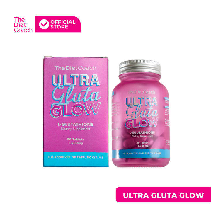 The Diet Coach Ultra Gluta Glow [30 L-Glutathione Tablets] | Lazada PH