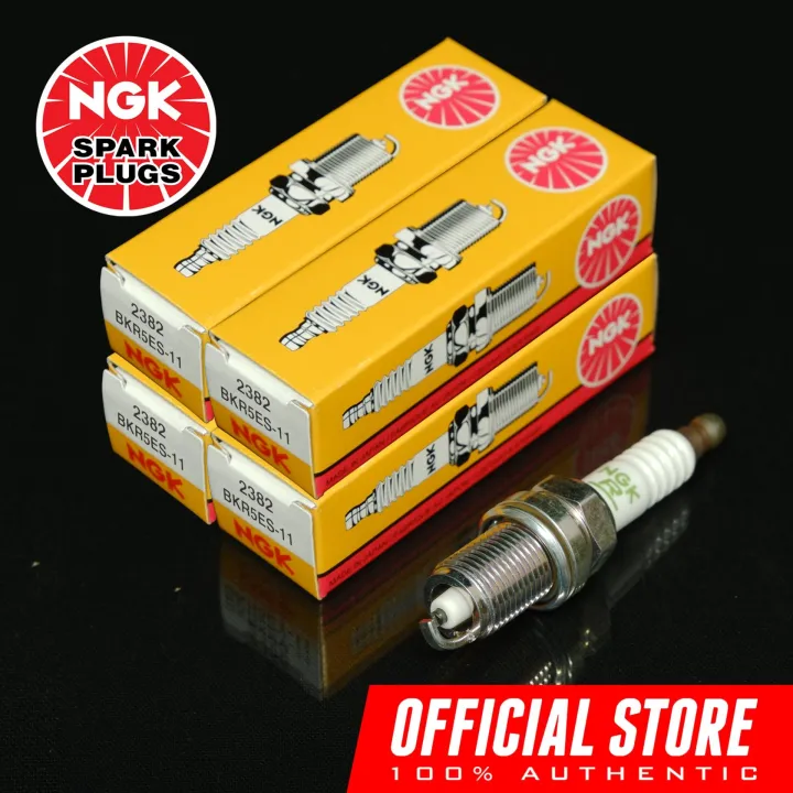 NGK BKR5ES-11 Standard Spark Plugs for Hyundai Elantra 1997-1999 4pcs ...