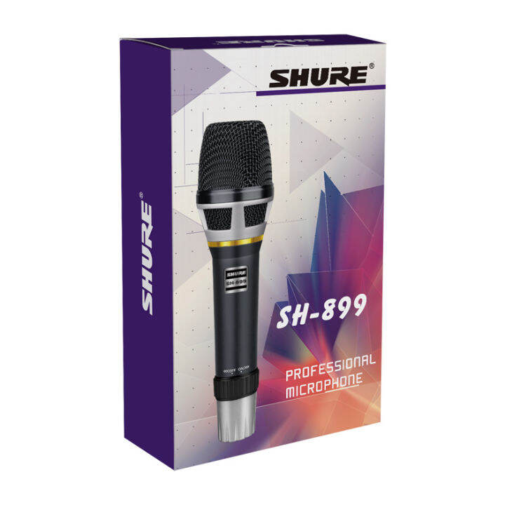 New Shure Product SH-899 Heavy Duty 10M Wire Microphone For Videoke Wth ...