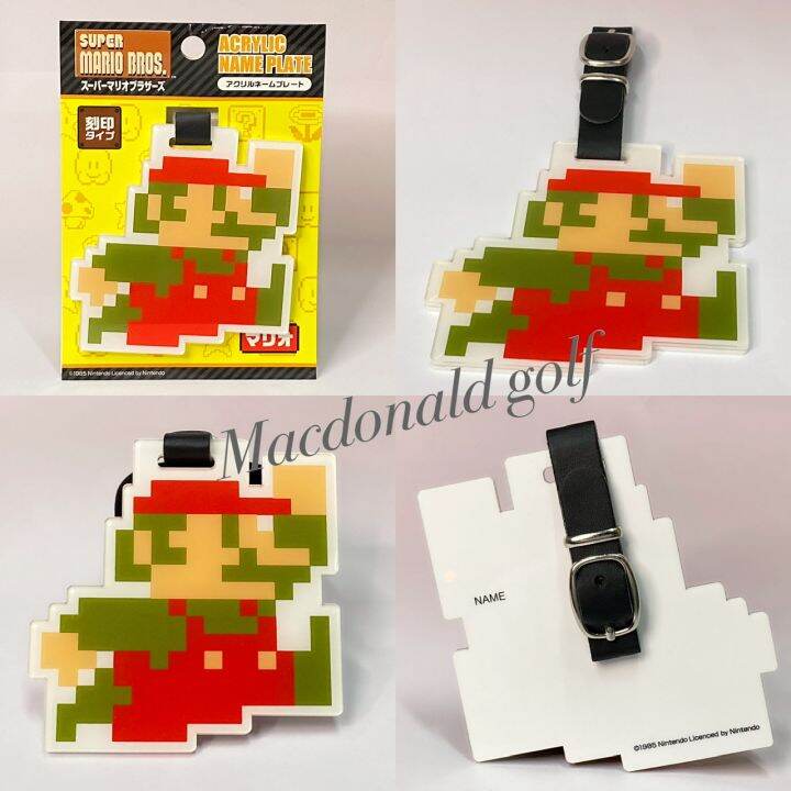 Name plate acrylic Super Mario | Lazada.co.th
