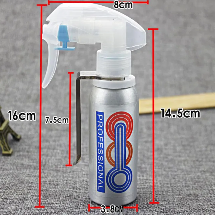 Spray bottle aluminum pressure small sprayer barber shop hand-pressed ...