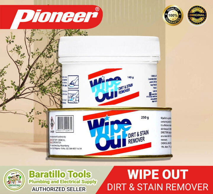 Pioneer Wipe Out Dirt and Stain 145G & 250G | Lazada PH