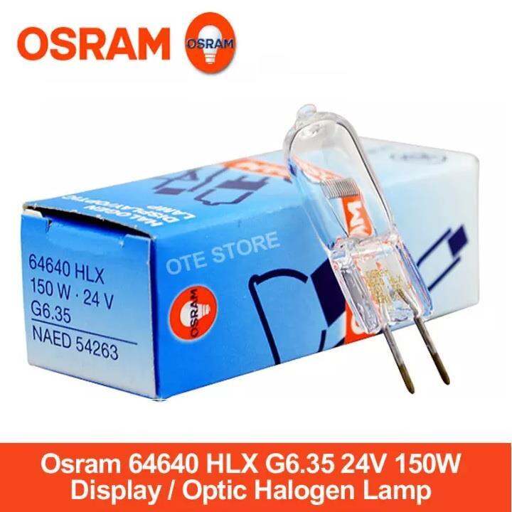 Osram 64640 HLX 24V150W G6.35 Surgical Shadowless Lamp Halogen Bulb ...