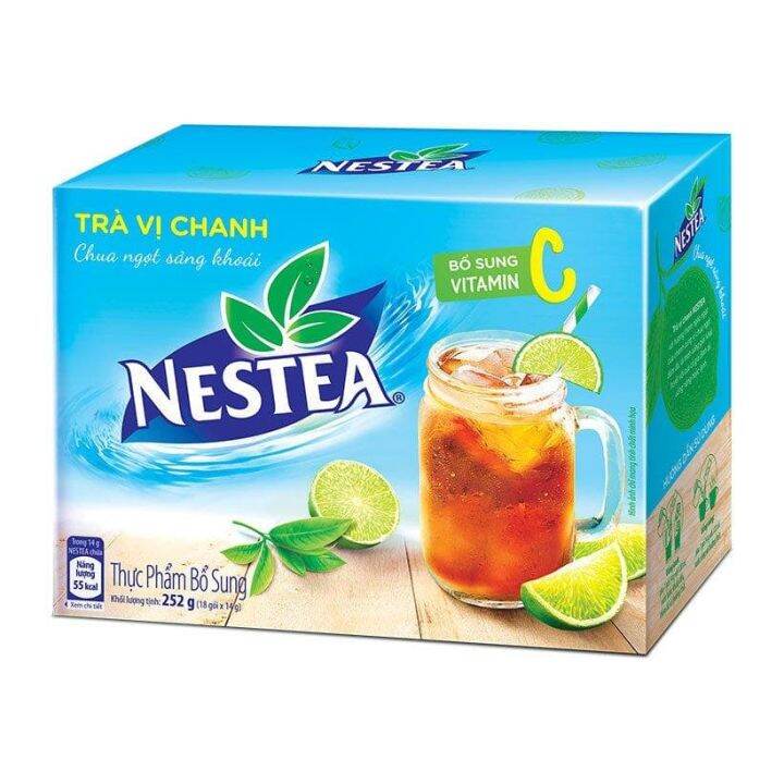 [Siêu thị WinMart] - Trà Nestea vị chanh Nestlé hộp 252g | Lazada.vn