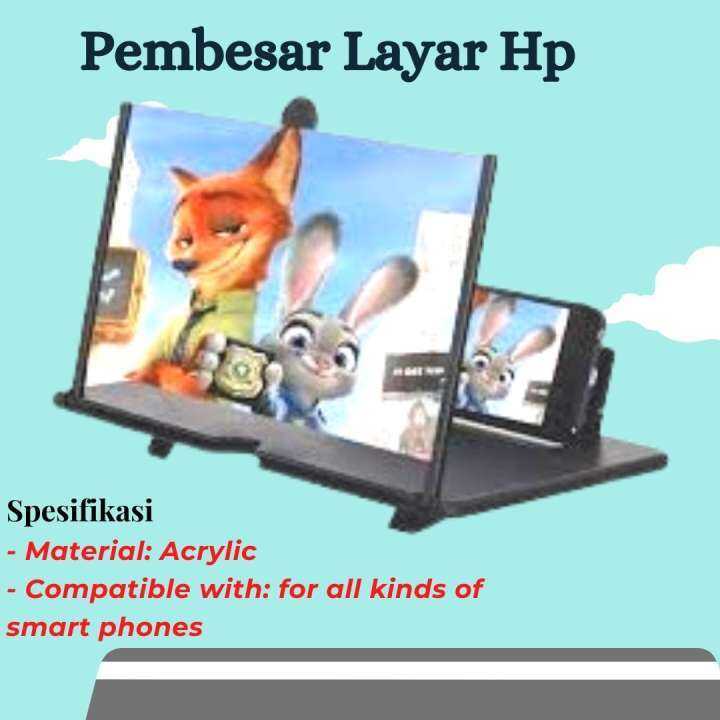 Kaca Pembesar Layar Hp 10 Inch Kaca Pembesar Layar Hp Paling Besar Kaca ...