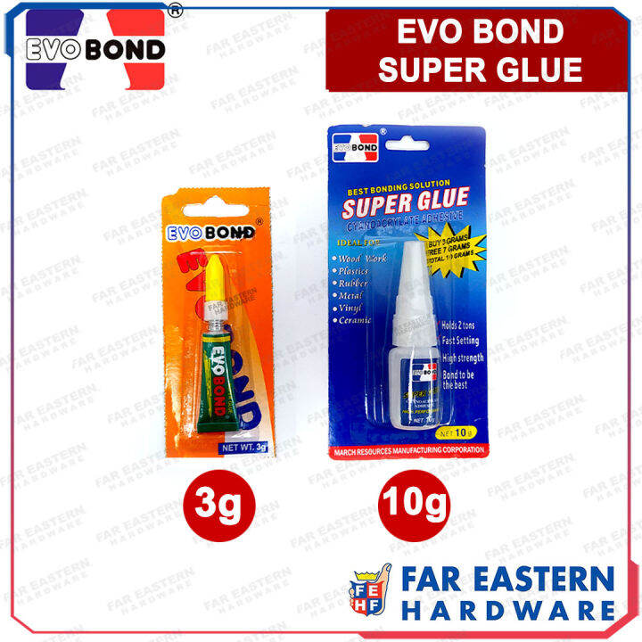 EVO BOND Super Glue EVOBOND SuperGlue 3g/10g | Lazada PH