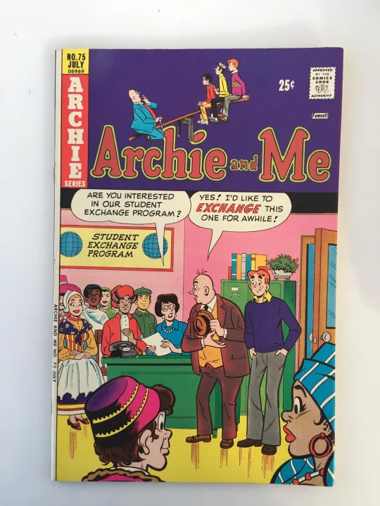 Archie and Me 75 Published Jul 1975 by Archie Publications Comic Book ...