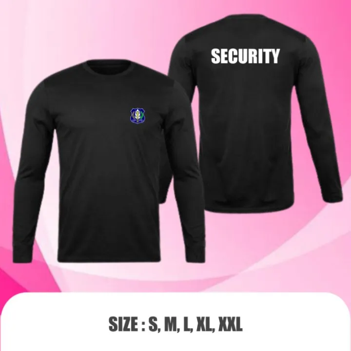 Long Sleeve SECURITY Shirt | Lazada PH