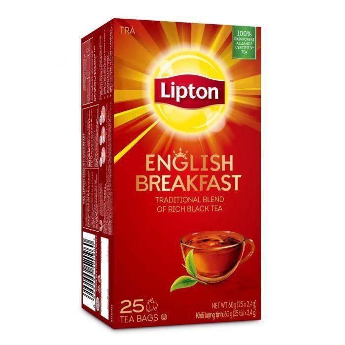 Lipton English Breakfast Tea ลิปตัน อิงลิช เบรคฟาสต์ ชาอังกฤษ 2.4g. x ...