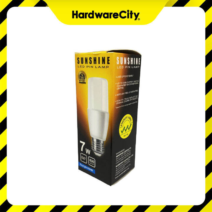 Sunshine LED Pin Light Bulb E27 [PINB-7E27] | Lazada Singapore