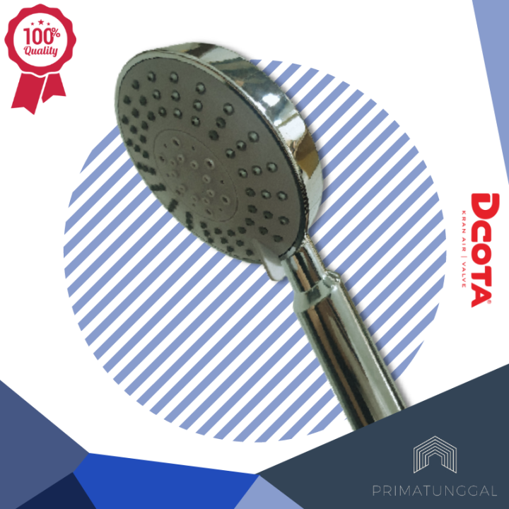 HAND SHOWER STAINLESS STEEL 5 JENIS ALIRAN, SWD 02 DCOTA | Lazada Indonesia
