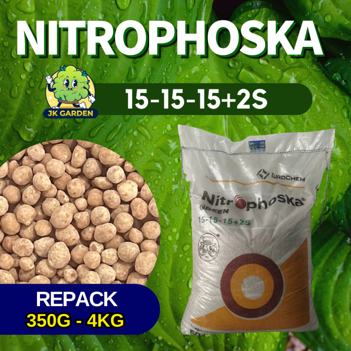 【BAJA NPK 151515】Behn Meyer Nitrophoska Green 15-15-15+2S Baja Subur ...