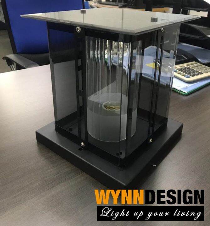 Wynn Design [40cm Pillar Light] Outdoor Gate Light Set with LED Bulb ...