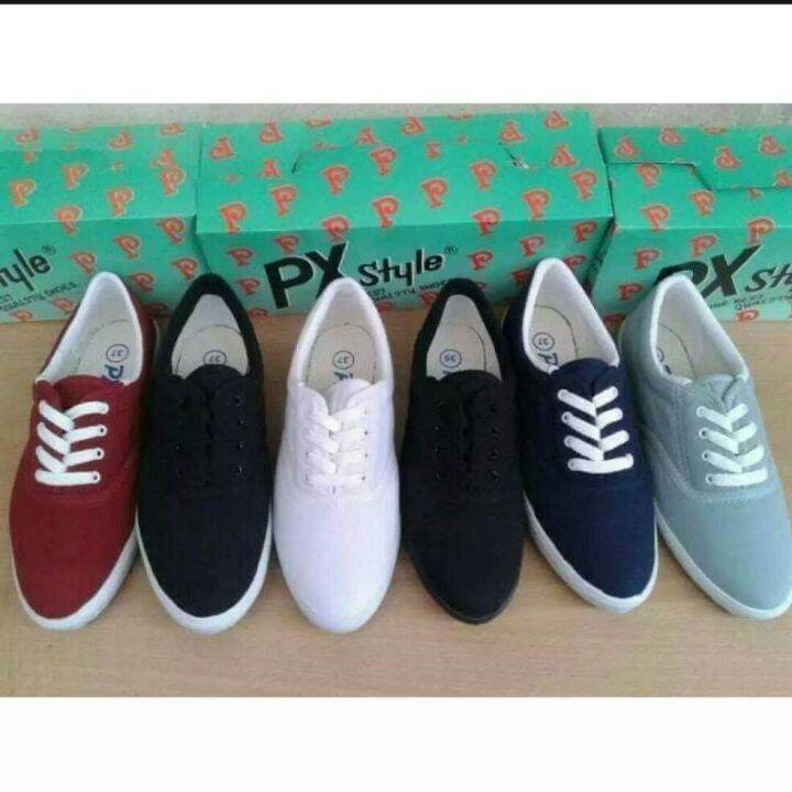 Khanza- Sepatu PX Style 068 /Sepatu Kanvas Tali/Sepatu Kets/Sepatu ...