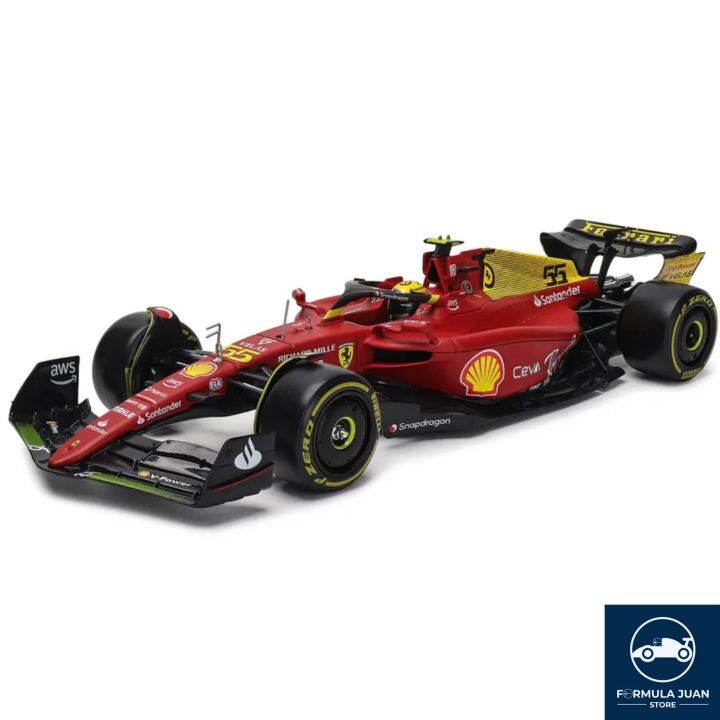 Bburago 1:24 Scuderia Ferrari 2022 F1-75 Monza GP Carlos Sainz ...