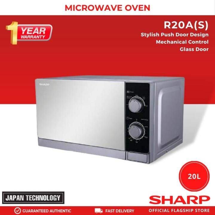 Sharp Solo Microwave Oven R-20A(S) 20 Liters | Lazada PH