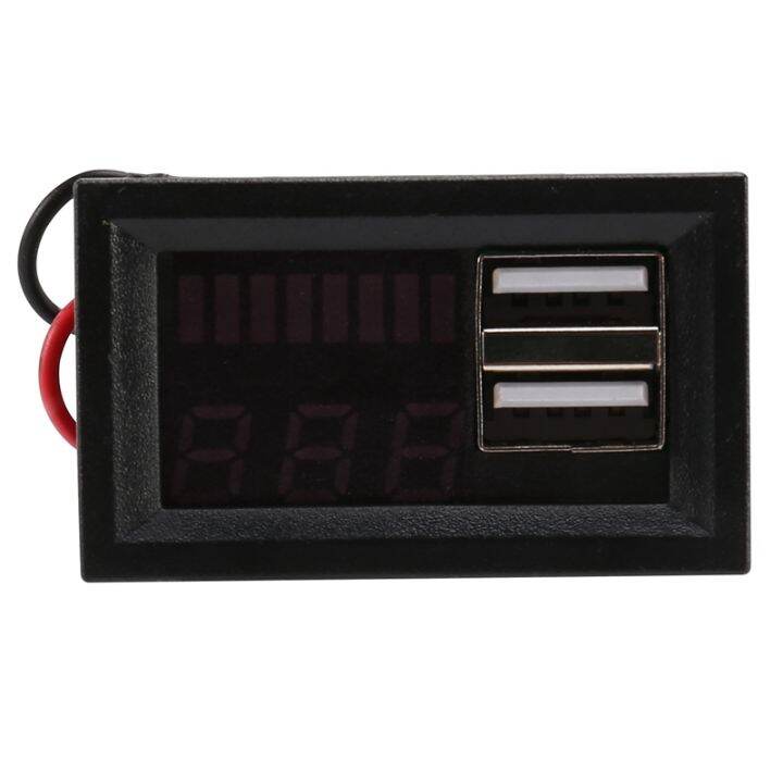 Red Led Digital Display Voltmeter Mini Voltage Meter Volt Tester Panel ...